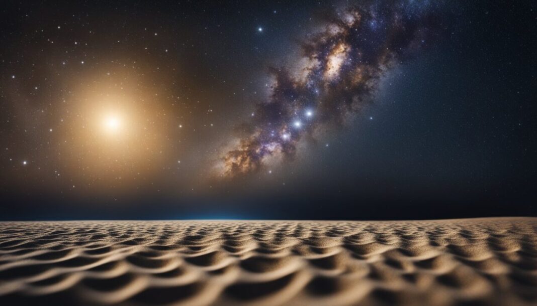 If Our Sun Was The Size Of A Grain Of Sand, Then How Big Would The ...