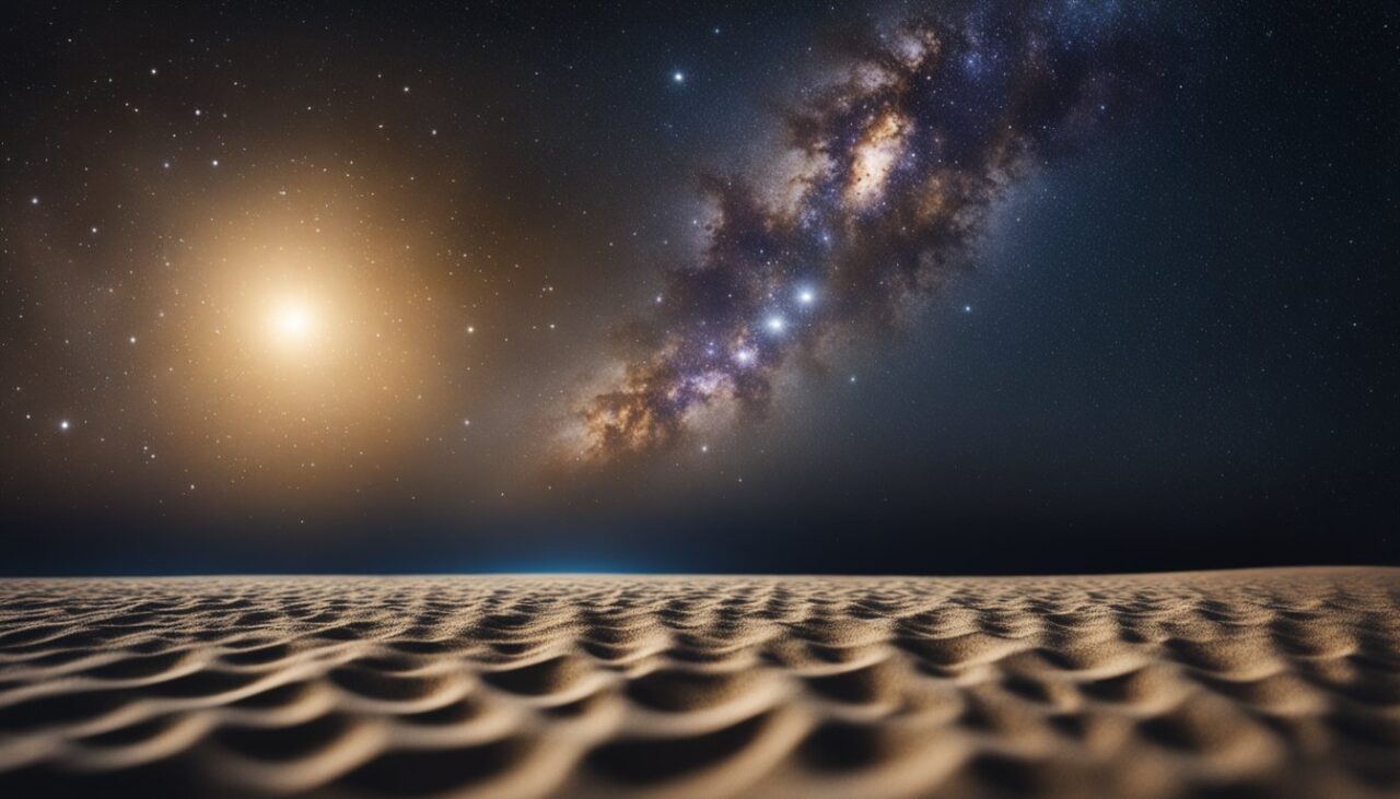 If Our Sun Was The Size Of A Grain Of Sand, Then How Big Would The ...
